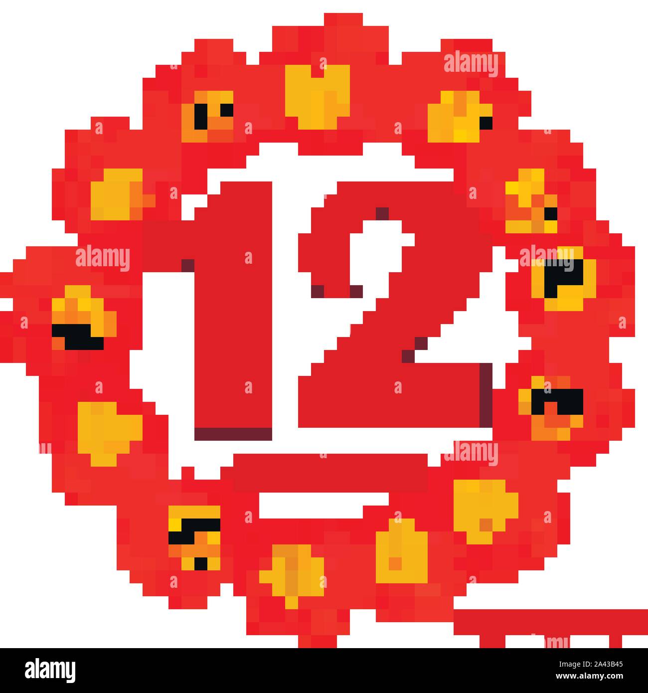 October 12 icon. For planning important day. Banner for holidays and ...