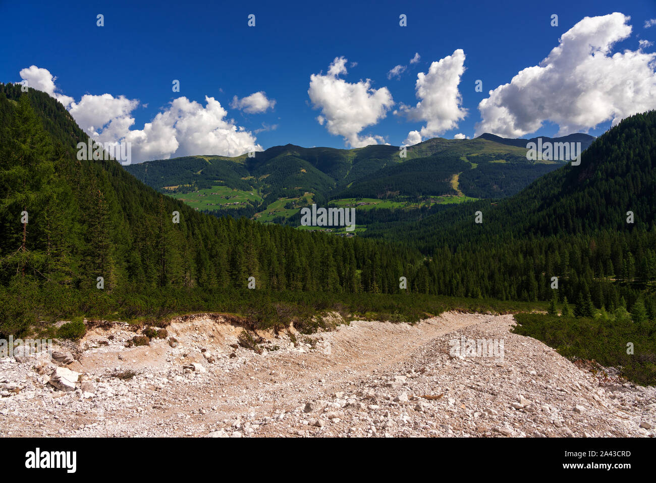rockfall in the Dolomites, South Tyrol Stock Photo - Alamy