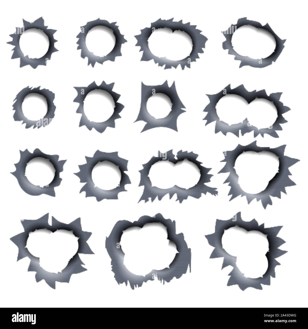 Explosion of numbers Cut Out Stock Images & Pictures - Alamy