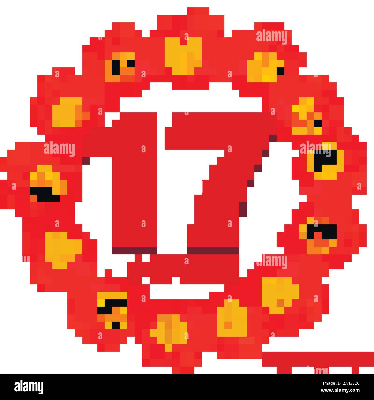 October 17 icon. For planning important day. Banner for holidays and ...