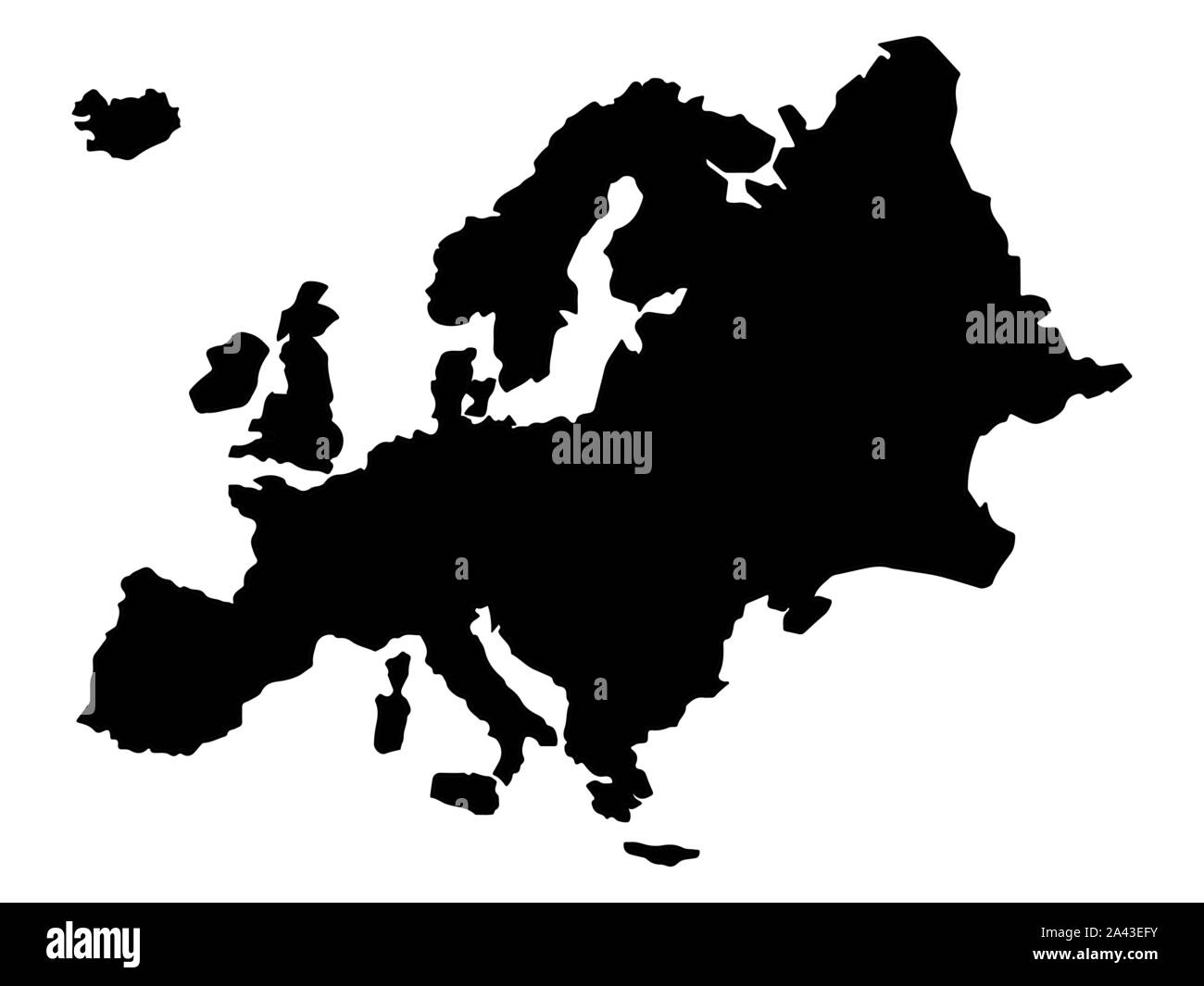 Europe map Vector illustration eps 10 Stock Vector Image & Art - Alamy