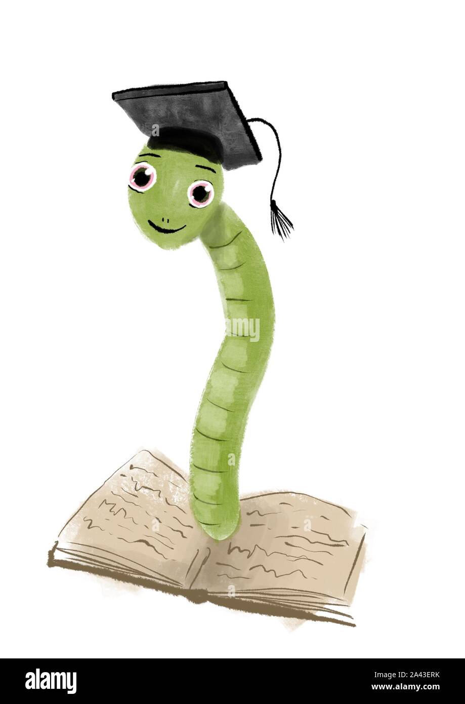 Bookworm bug Cut Out Stock Images & Pictures - Alamy