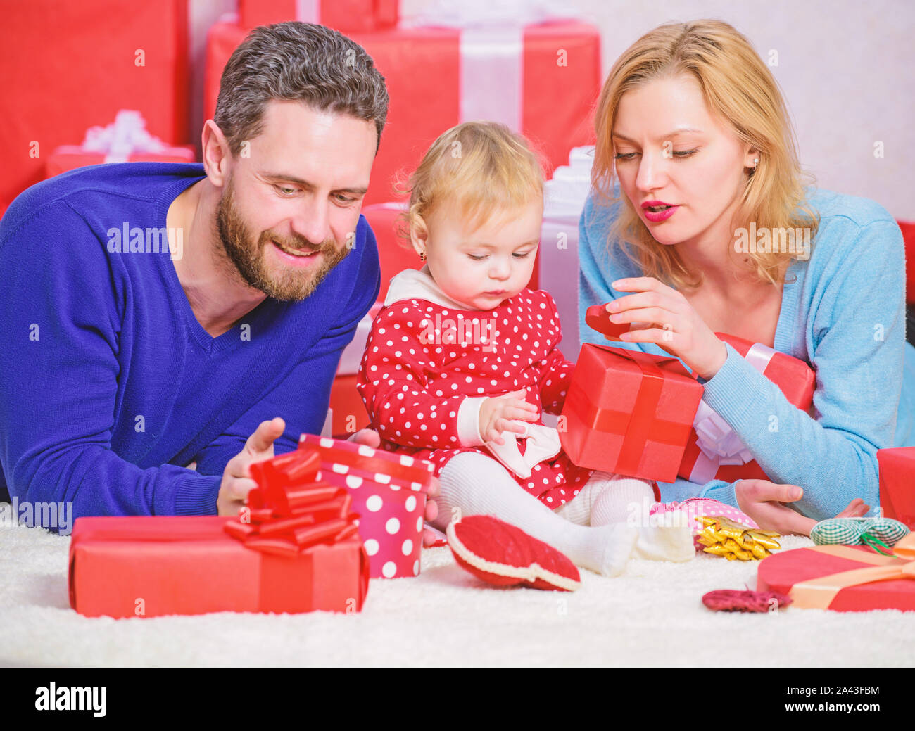 Traditional family values. Family celebrate anniversary. Valentines day ...