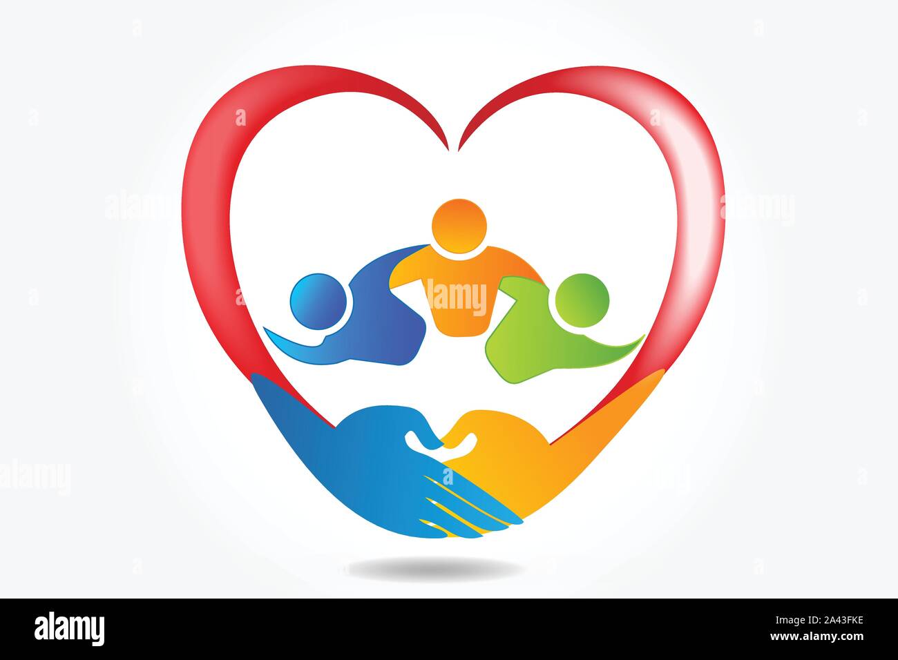 Teamwork unity community, vector design Stock Vector Image & Art - Alamy