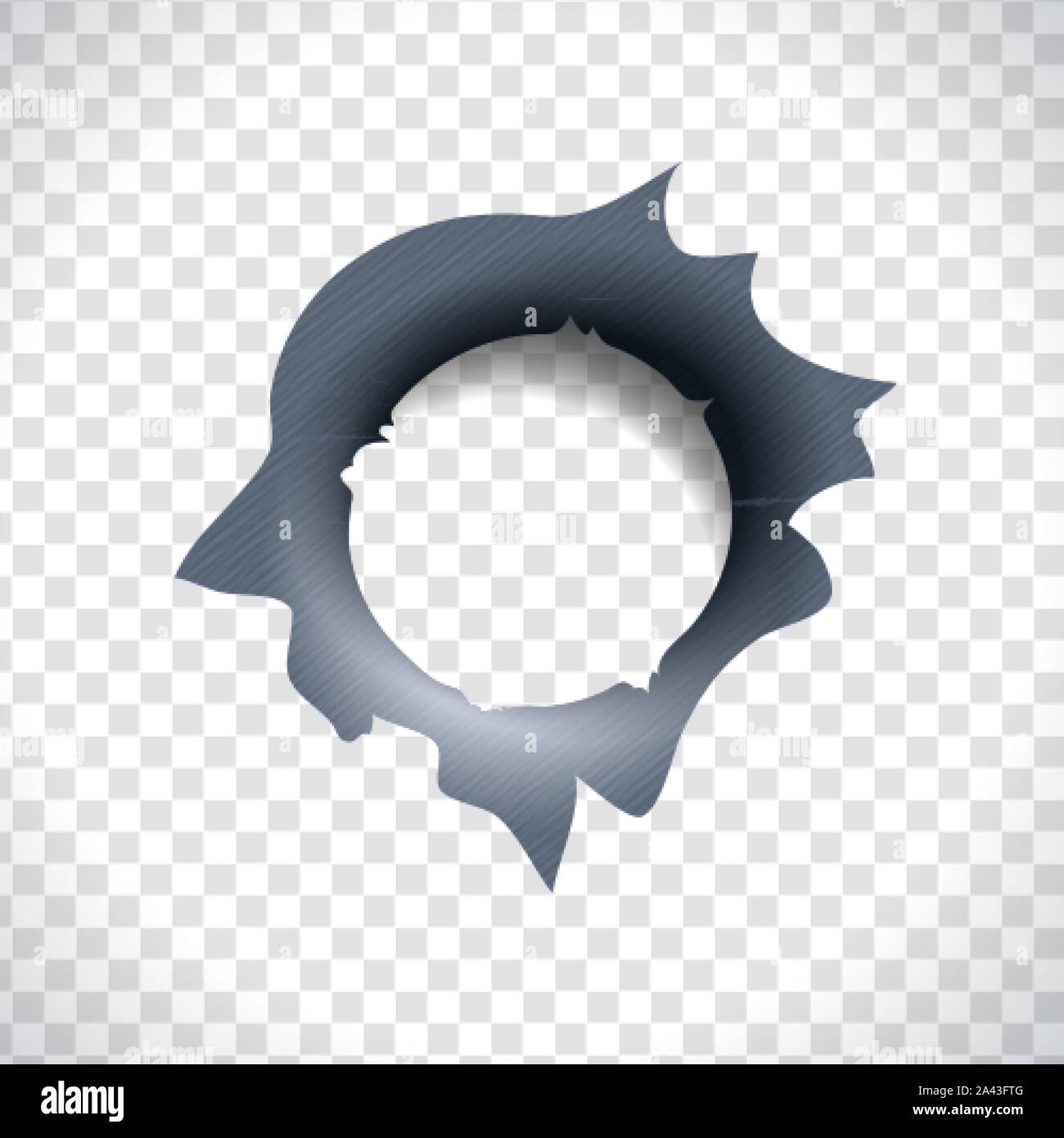 Gunshot wall Stock Vector Images - Alamy