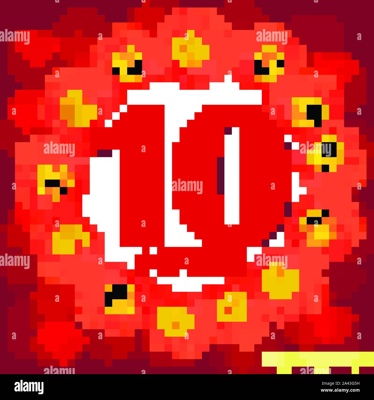 October 10 icon. For planning important day. Banner for holidays and ...