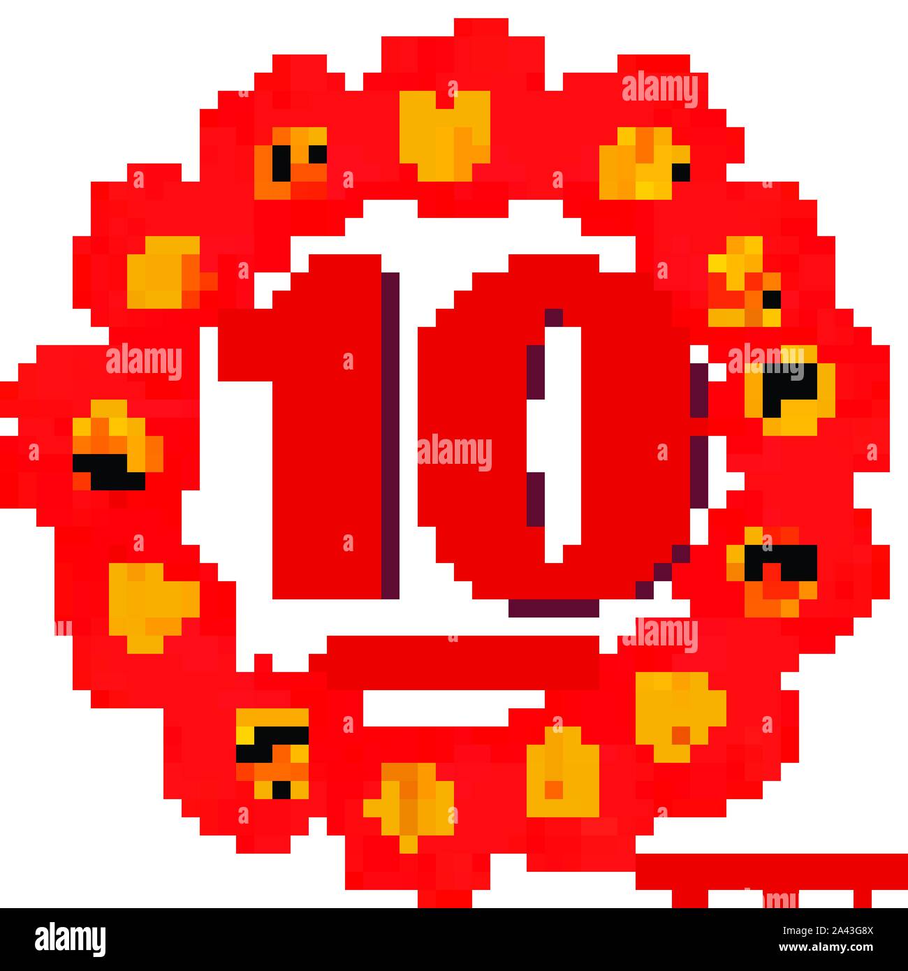 October 10 icon. For planning important day. Banner for holidays and ...