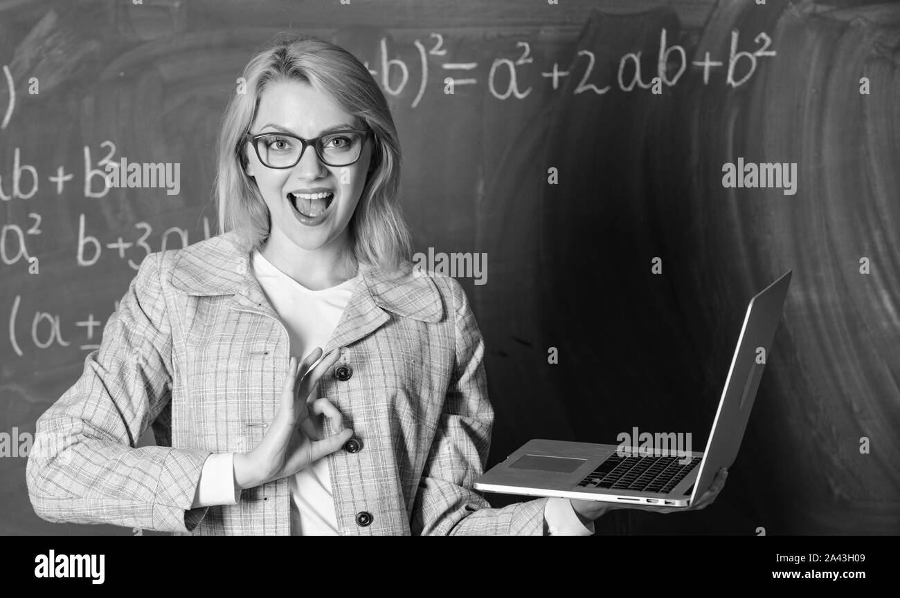 Lady clever Black and White Stock Photos & Images - Alamy