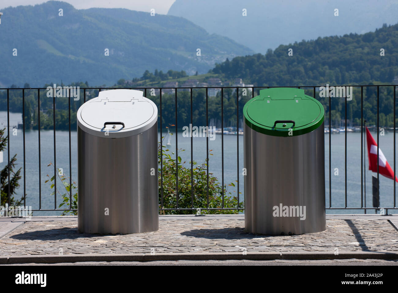 trash system with underground disposal. Trash and waste separation ...