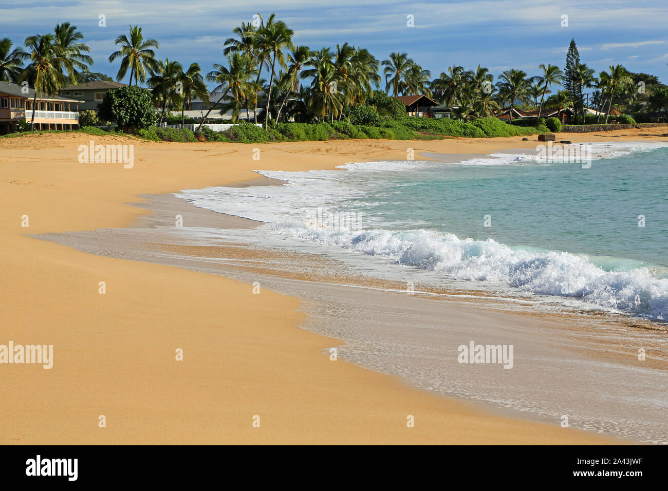 Makaha Beach, Oahu, Hawaii Stock Photo - Alamy