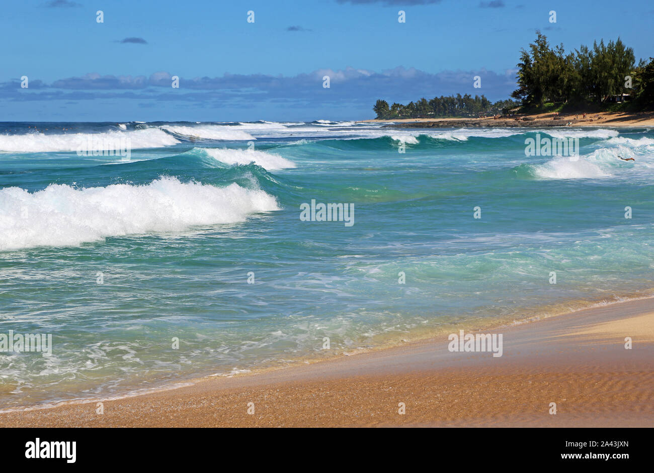Waimea Bay, Hawaii Stock Photo - Alamy