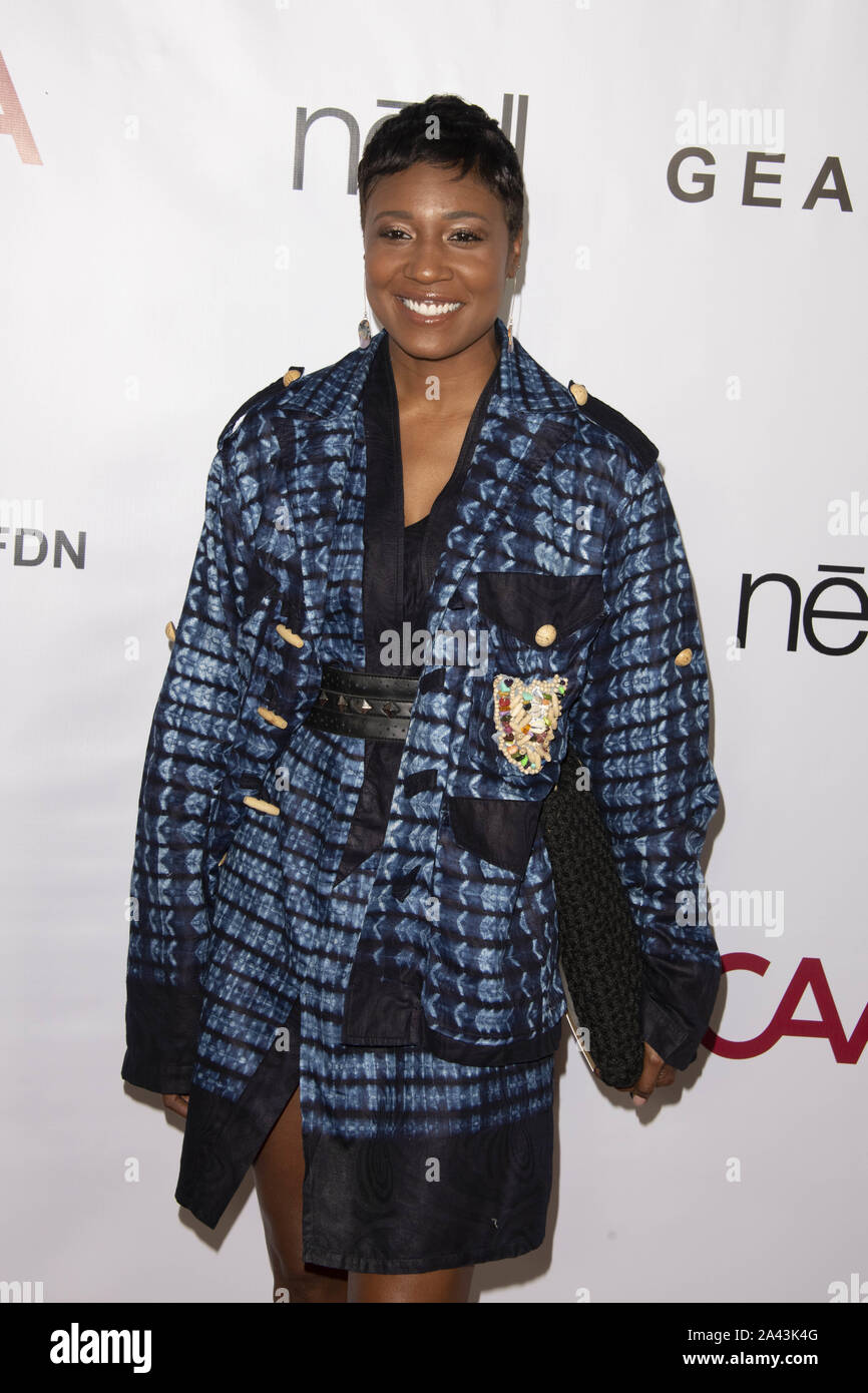 October 10, 2019, Los Angeles, California, USA: JOY MCELVEEN attends the GEANCO Foundation 2019 ...