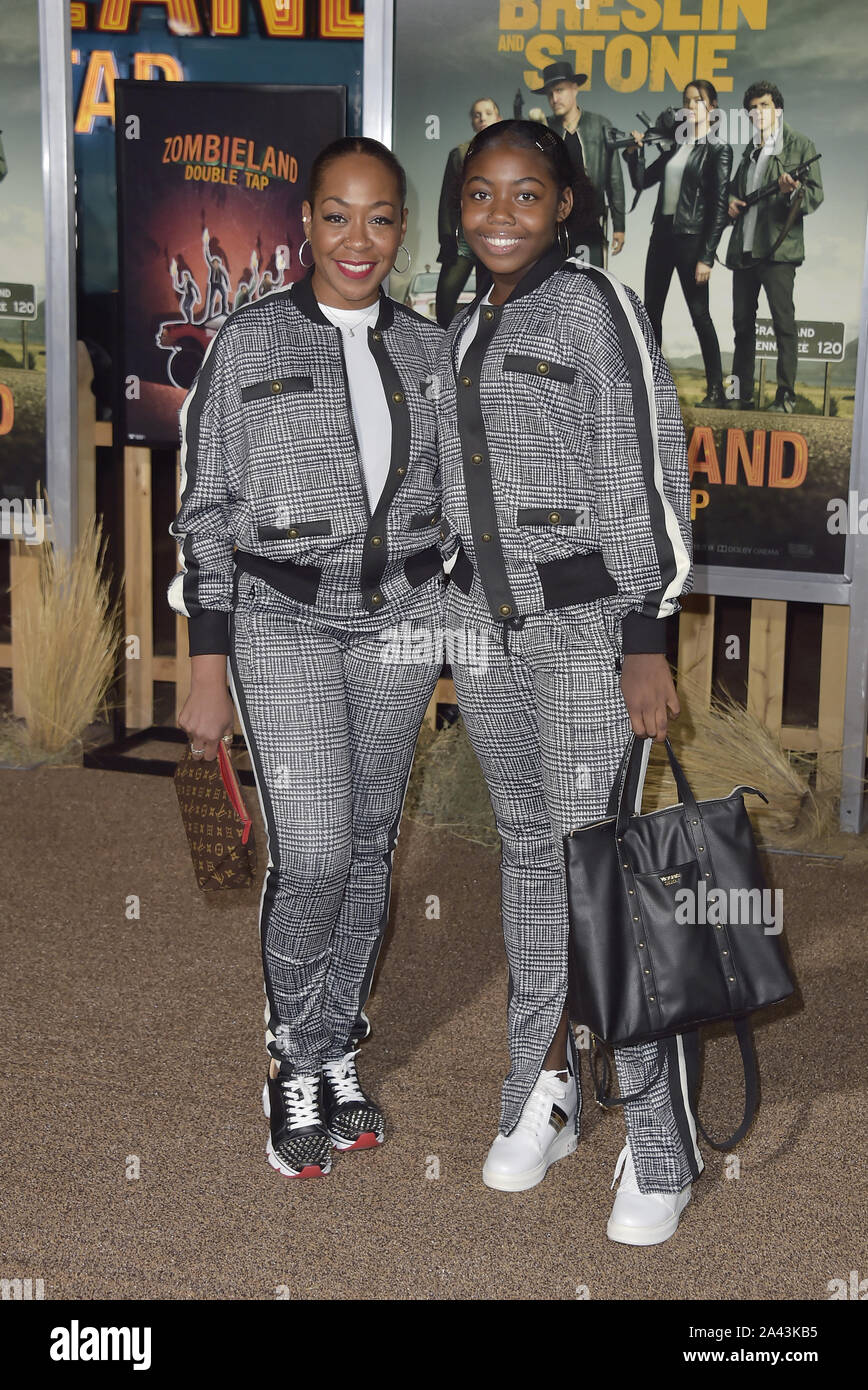 Westwood, Ca. 10th Oct, 2019. Tichina Arnold, Alijah Kai Haggins ...