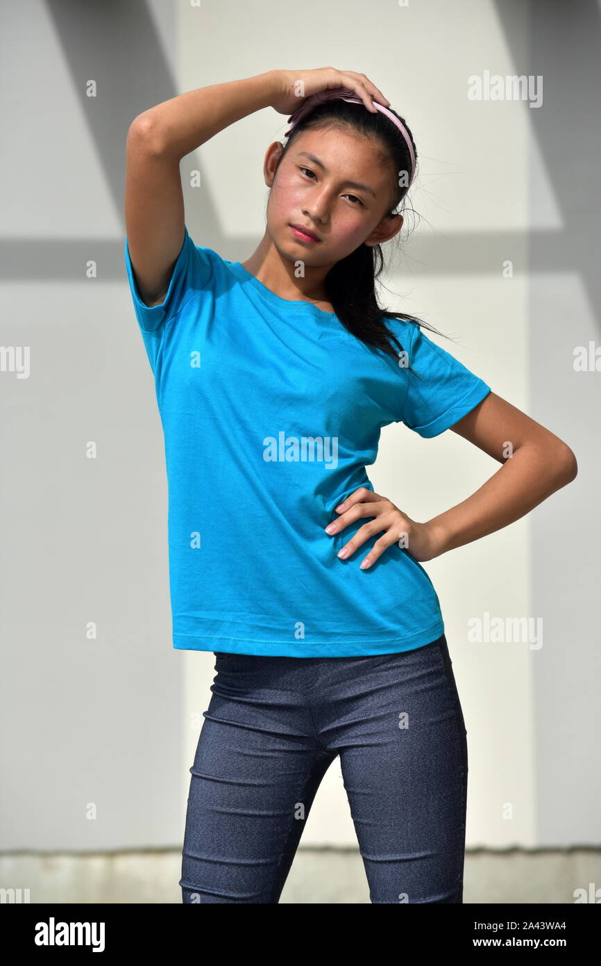 Confident cute hi-res stock photography and images - Alamy