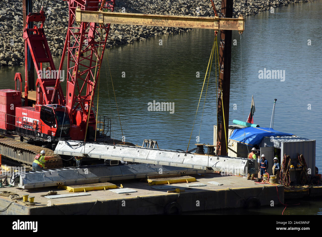 Bio Acoustic Fish Fence High Resolution Stock Photography and Images ...