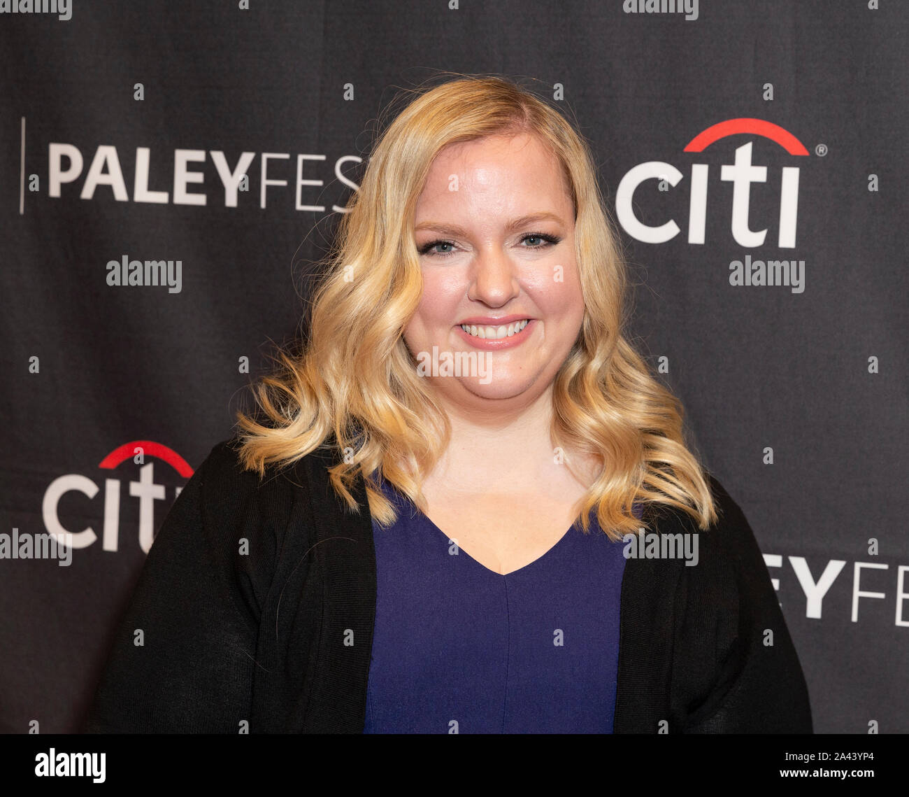 New York, NY - October 11, 2019: Sarah Baker attends PaleyFest 2019 ...
