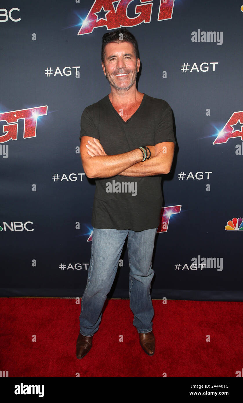 "America's Got Talent" Season 14 Live Show Red Carpet Featuring: Simon ...