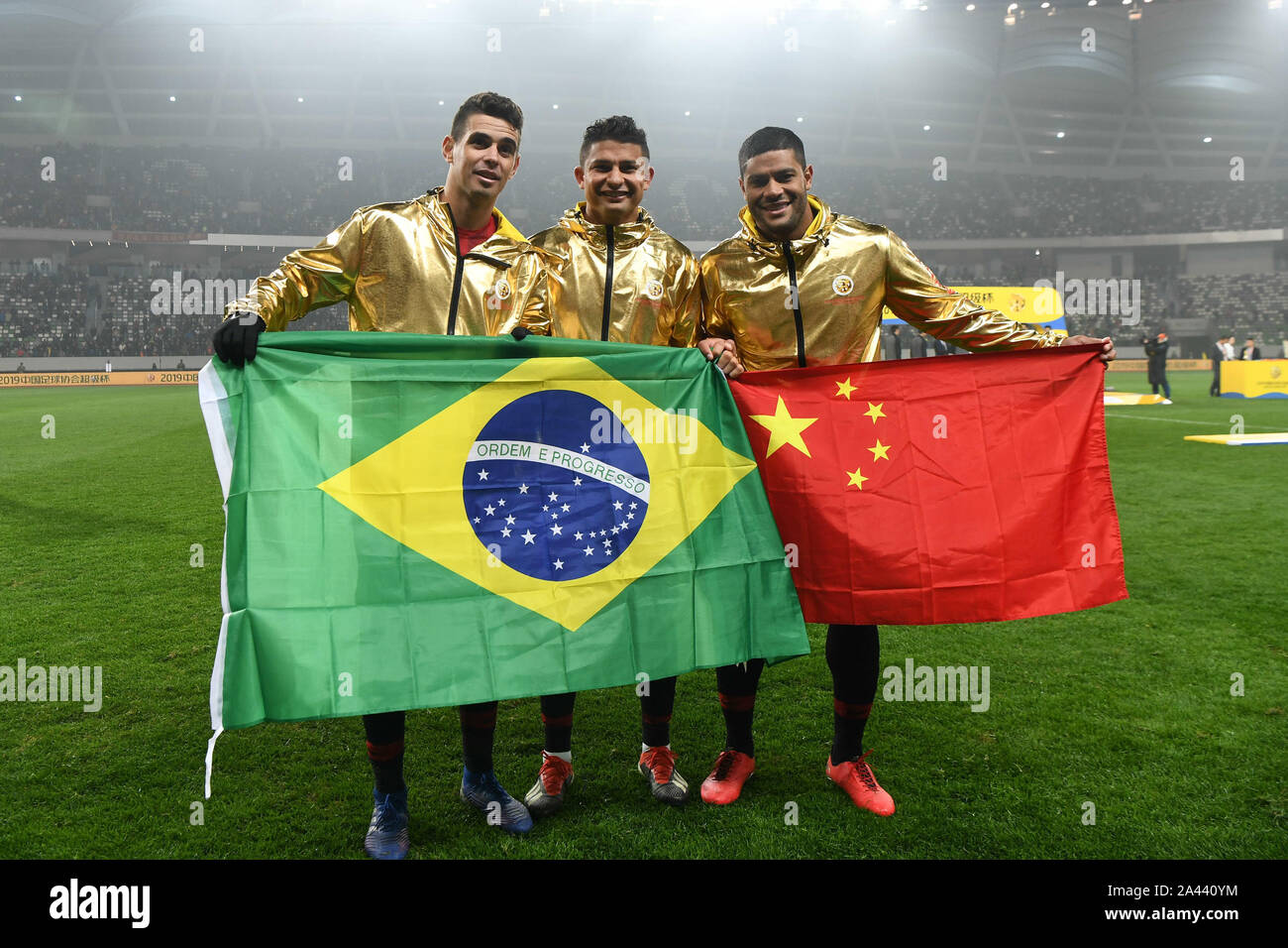 --FILE--Brazilian football player Elkeson de Oliveira Cardoso, or ...