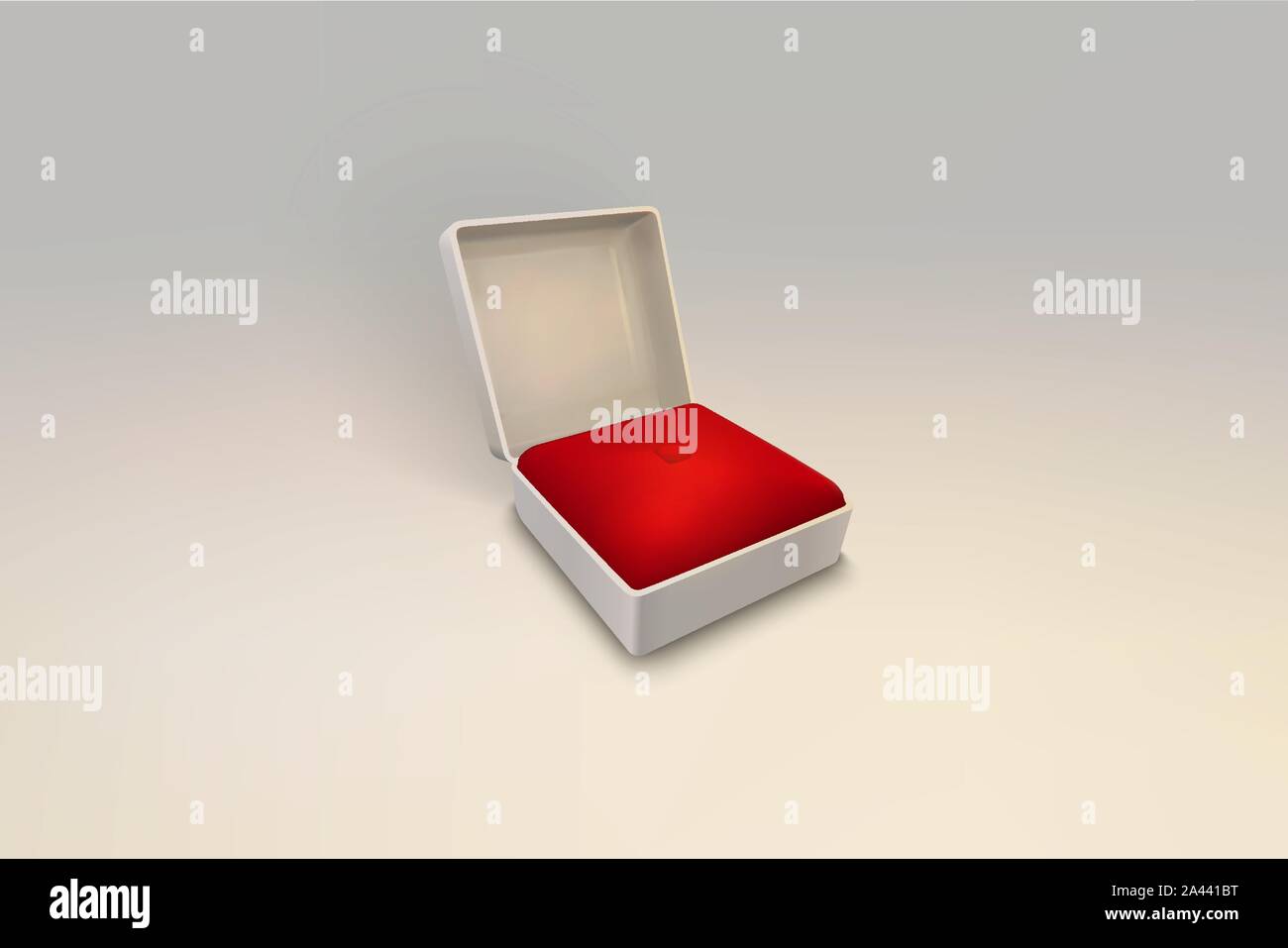 Surprise opened gift box Stock Vector Images - Alamy