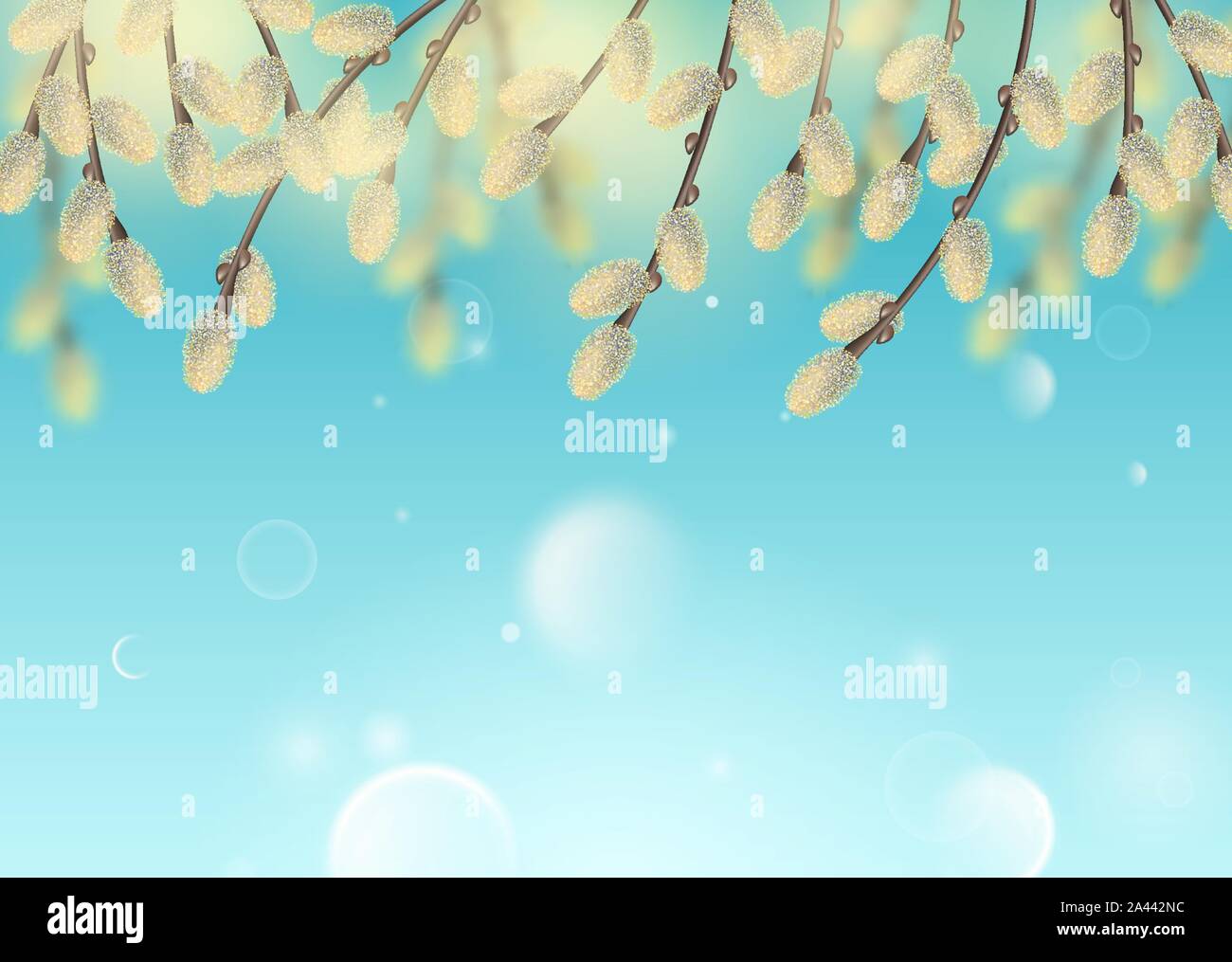 Spring bud Stock Vector Images - Alamy