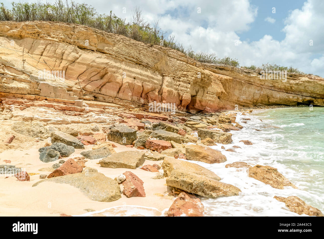 Cupecoy beach hi-res stock photography and images - Alamy