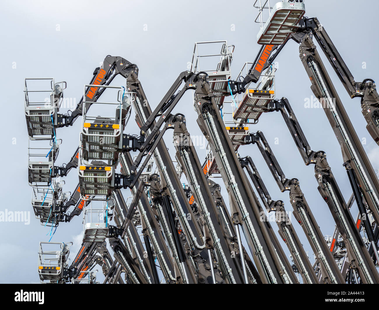 Manitou telescopic handler hi-res stock photography and images - Alamy