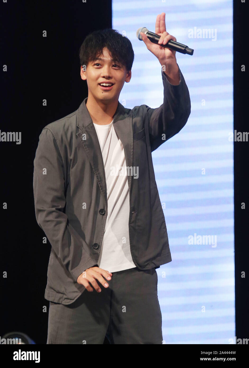 **TAIWAN OUT**Japanese actor and model Ryoma Takeuchi attends the 2019 ...