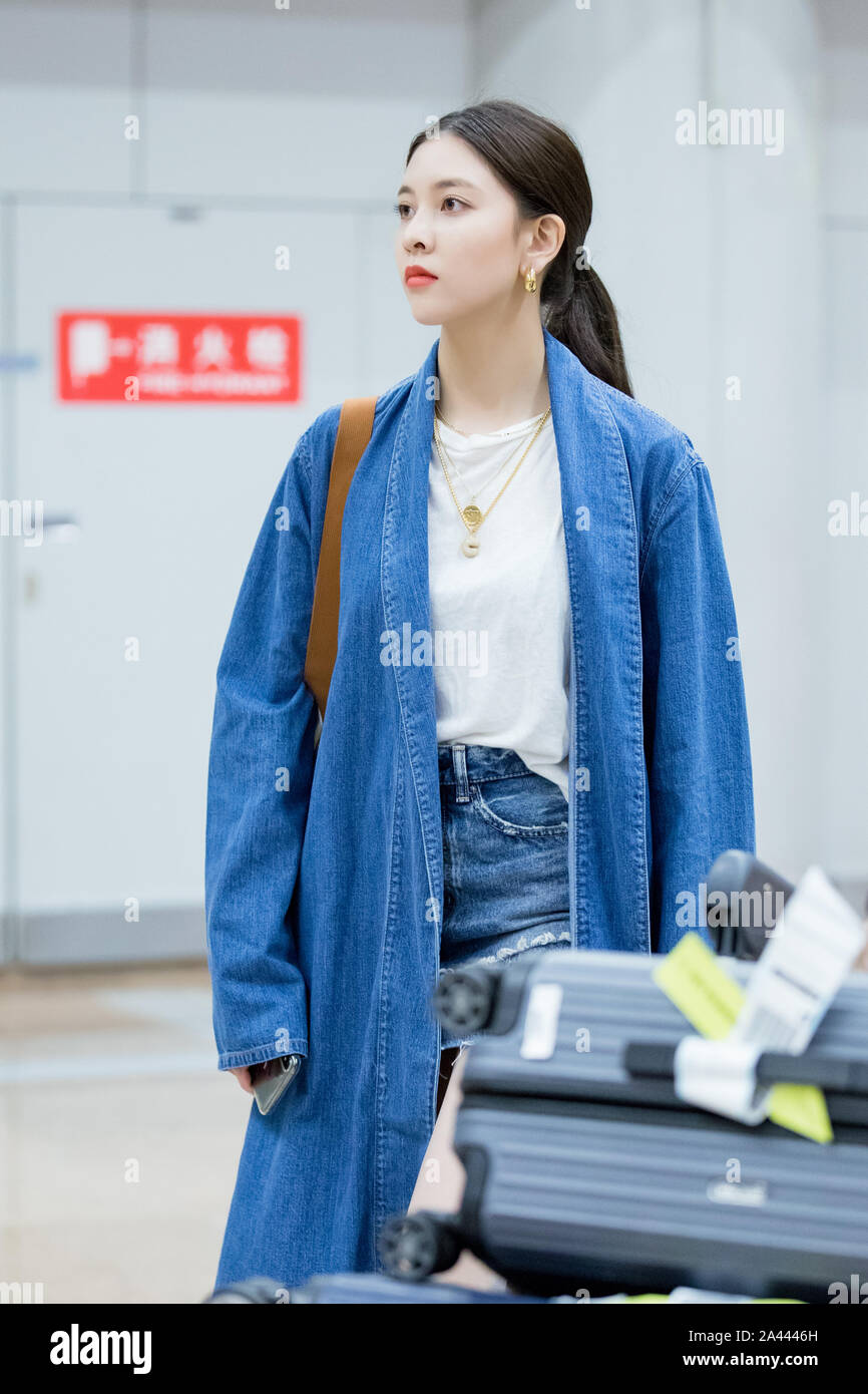 Chinese actress Song Yanfei, also known as Cecilia Boey, arrives at an ...