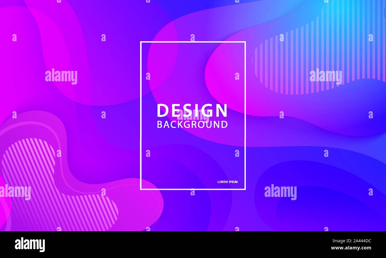 Fluid geometric design Stock Vector Images - Alamy