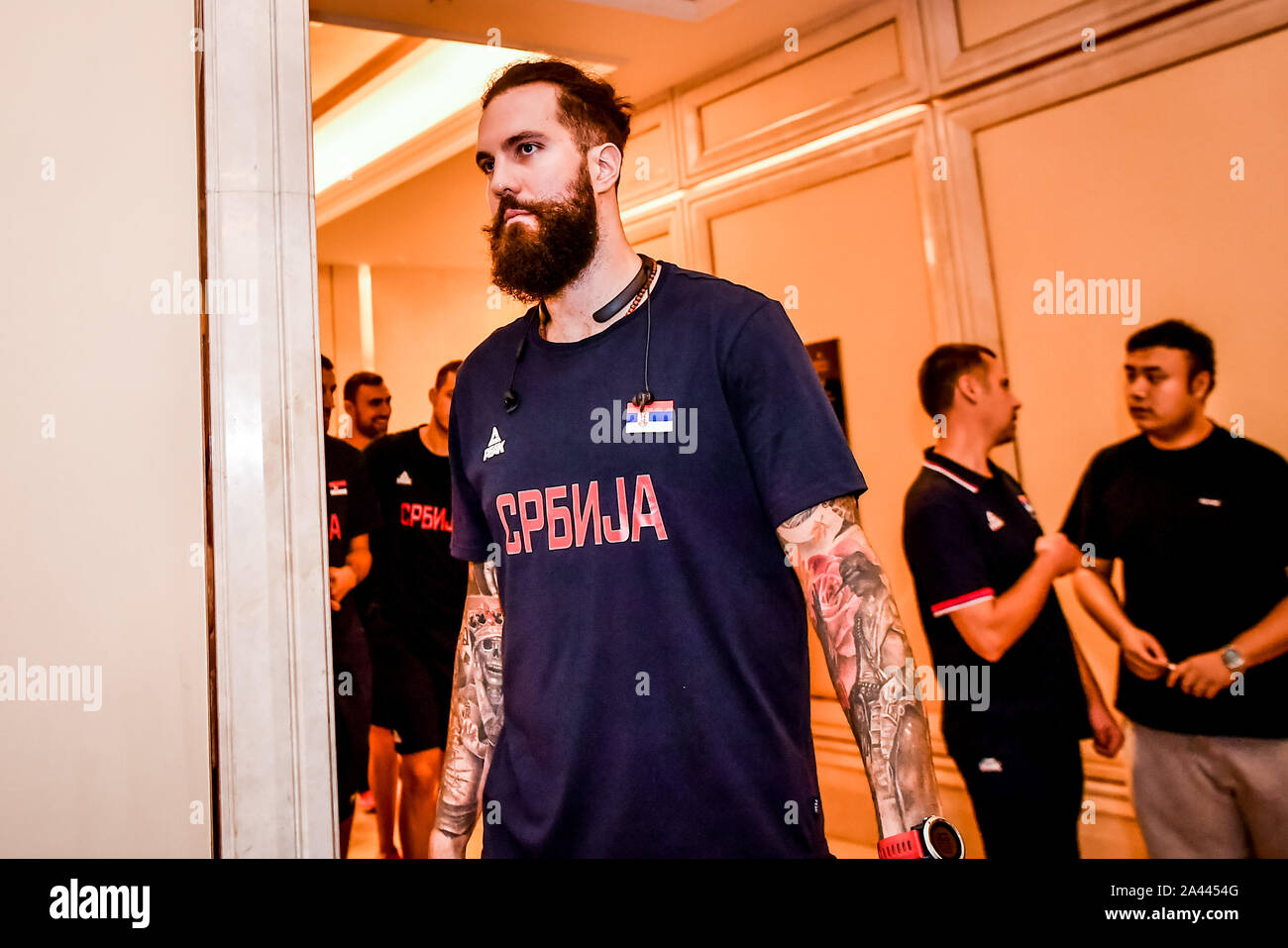 Before the games of 2019 International Basketball Championship ...