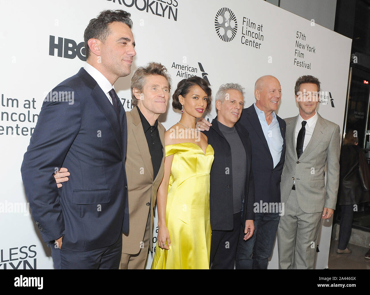 New York, New York, USA. 11th Oct, 2019. Bobby Cannavale, Willaim Dafoe ...