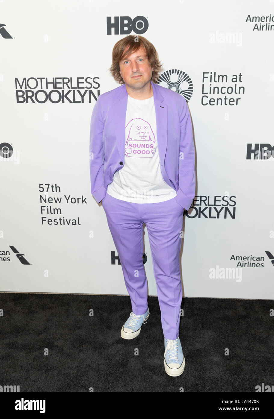 New York, NY - October 11, 2019: Daniel Pemberton attend Motherless ...