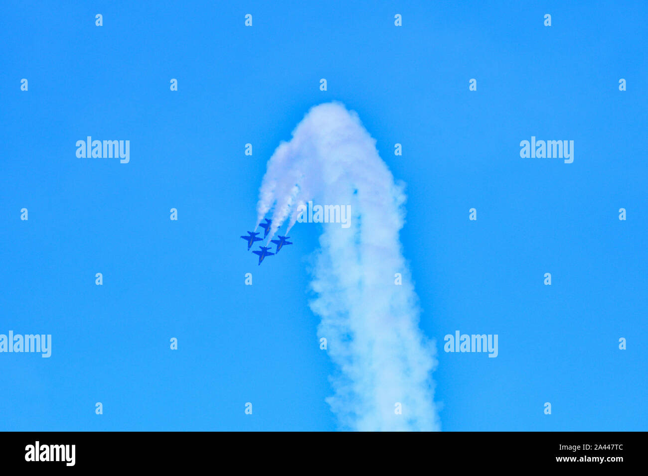The Blue Angel Air Show at San Francisco, USA Stock Photo - Alamy