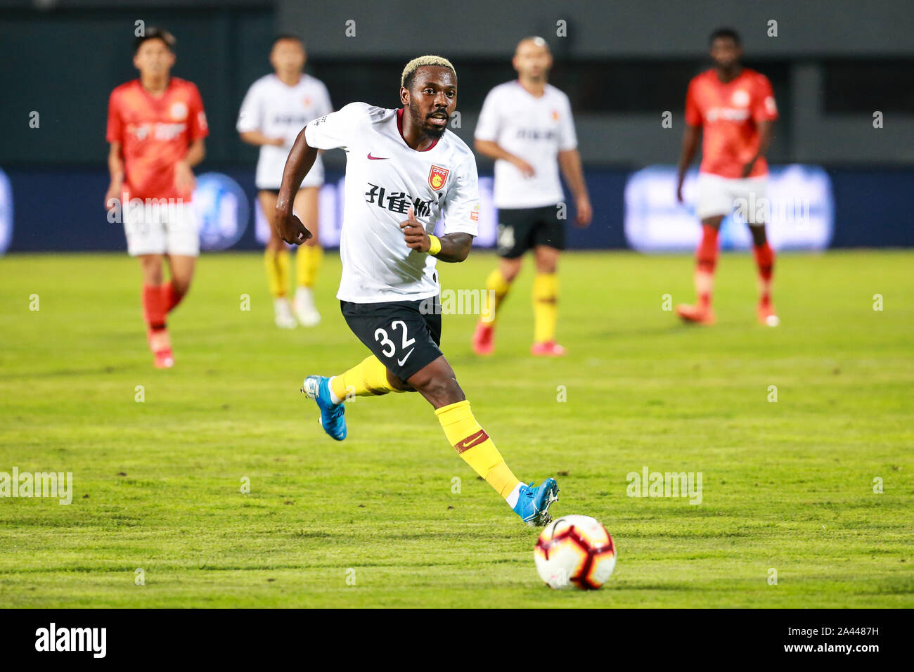 Brazilian football player Fernando Henrique of Hebei China Fortune ...