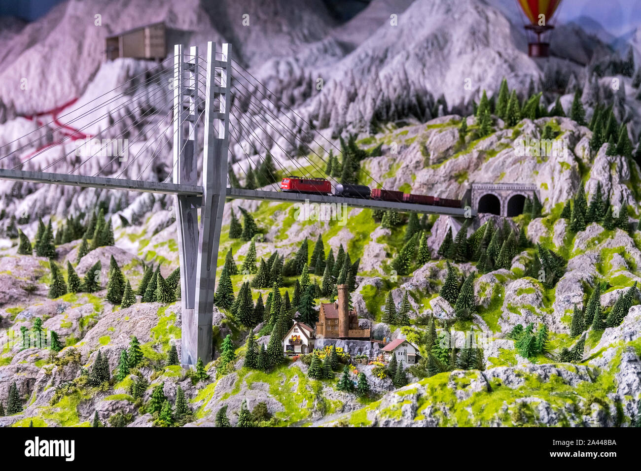 View of the miniature artworks capturing the Shanghai's history and ...