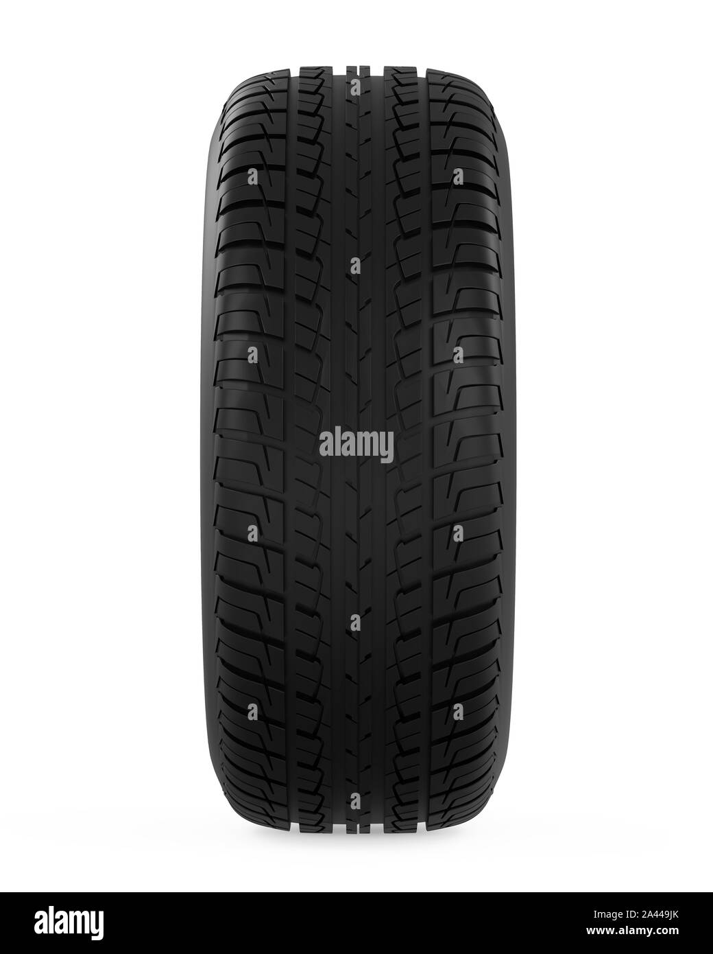 Car Tire Isolated Stock Photo - Alamy
