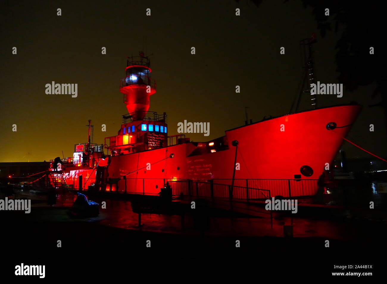 LV 21 is a former Goodwin Sands lightship now repurposed as a floating ...