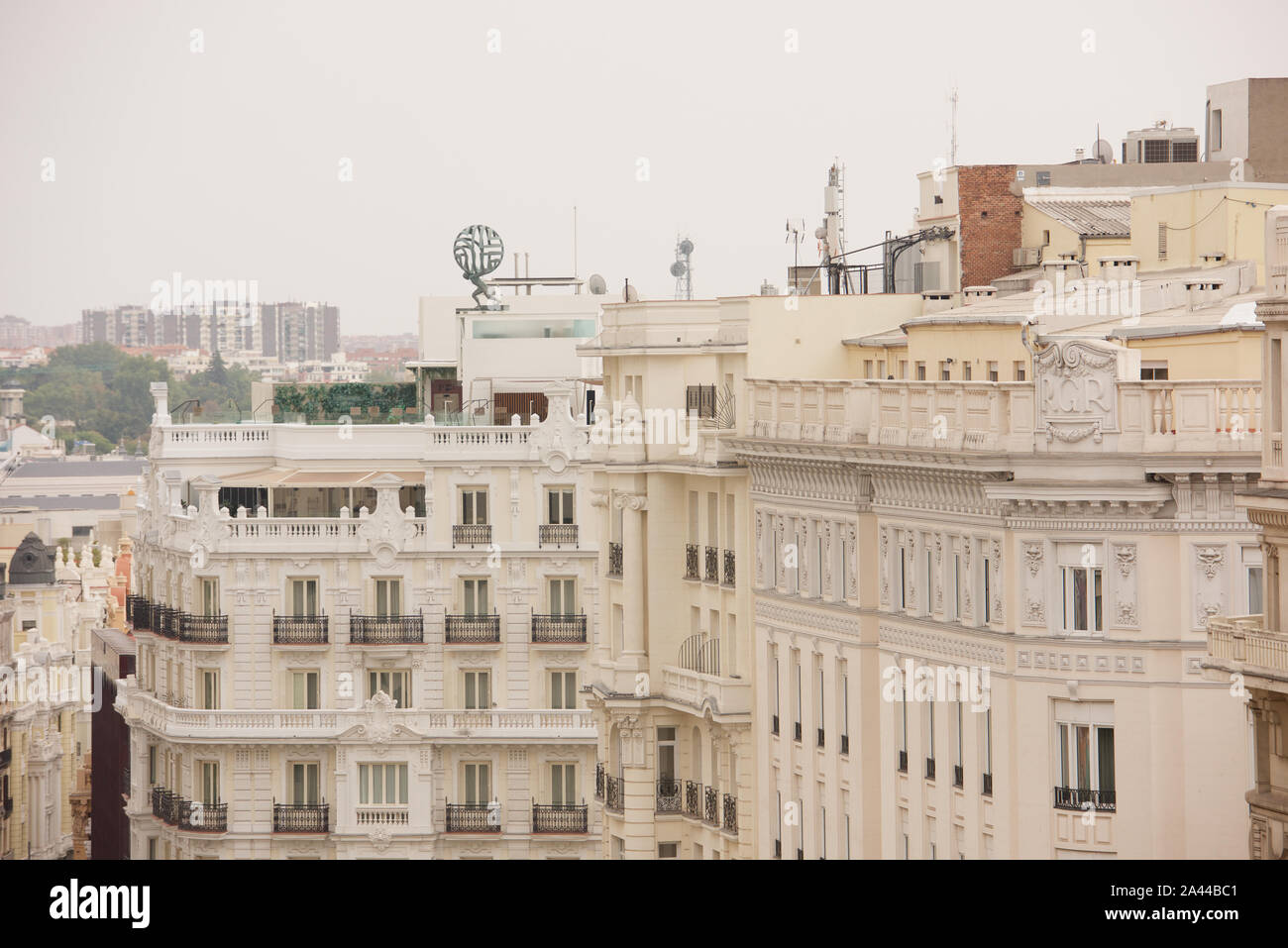 Detail of city buildings Stock Photo - Alamy