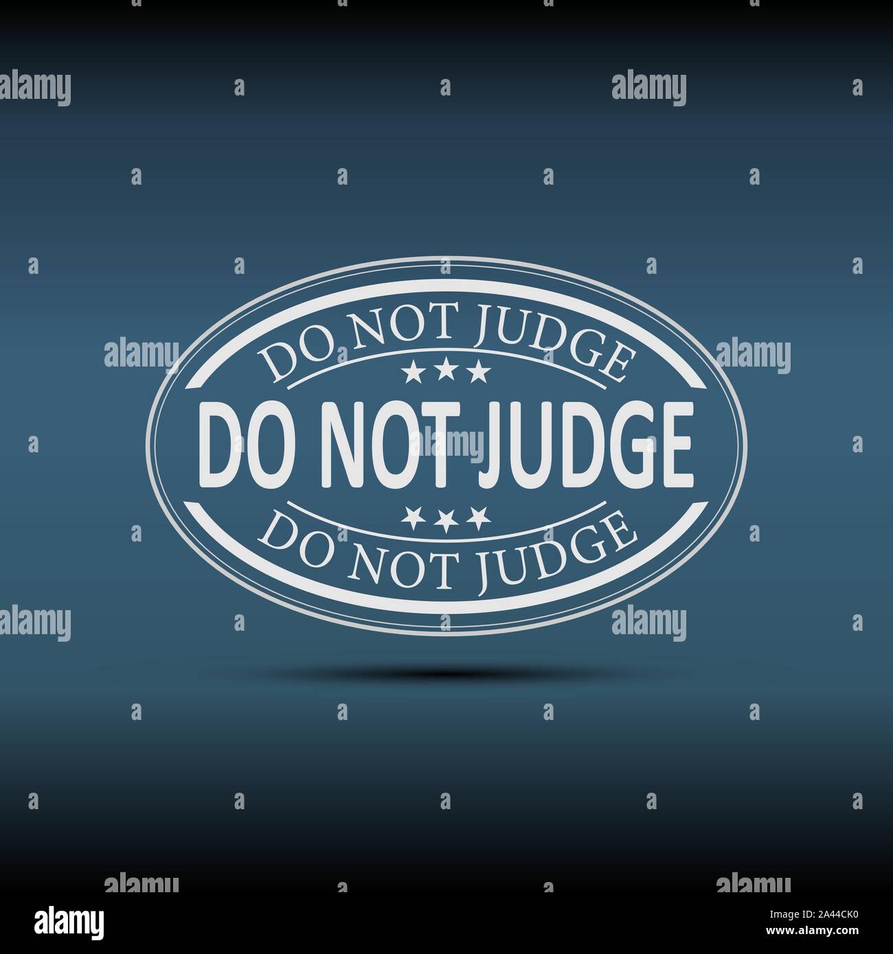 Do Not Judge Inspiring Creative Motivation Quote. Vector Typography ...