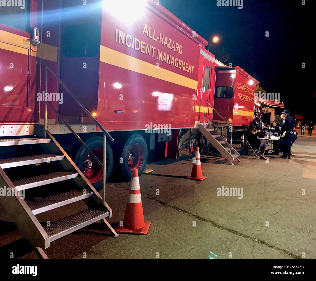 Slymar, California, USA. 11th Oct, 2019. All Hazard Incident Management ...