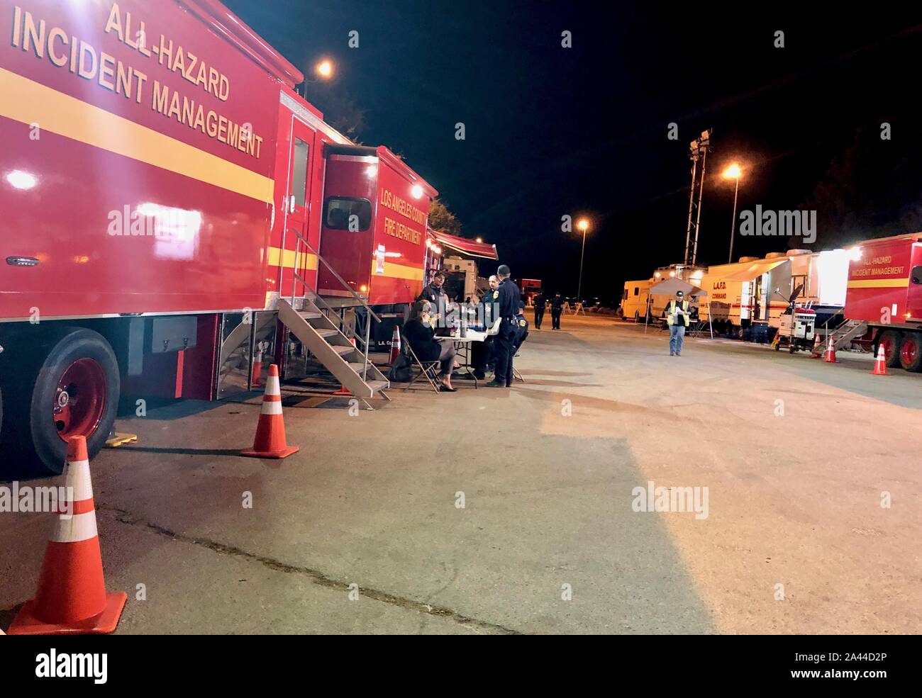 Slymar, California, USA. 11th Oct, 2019. All Hazard Incident Management ...