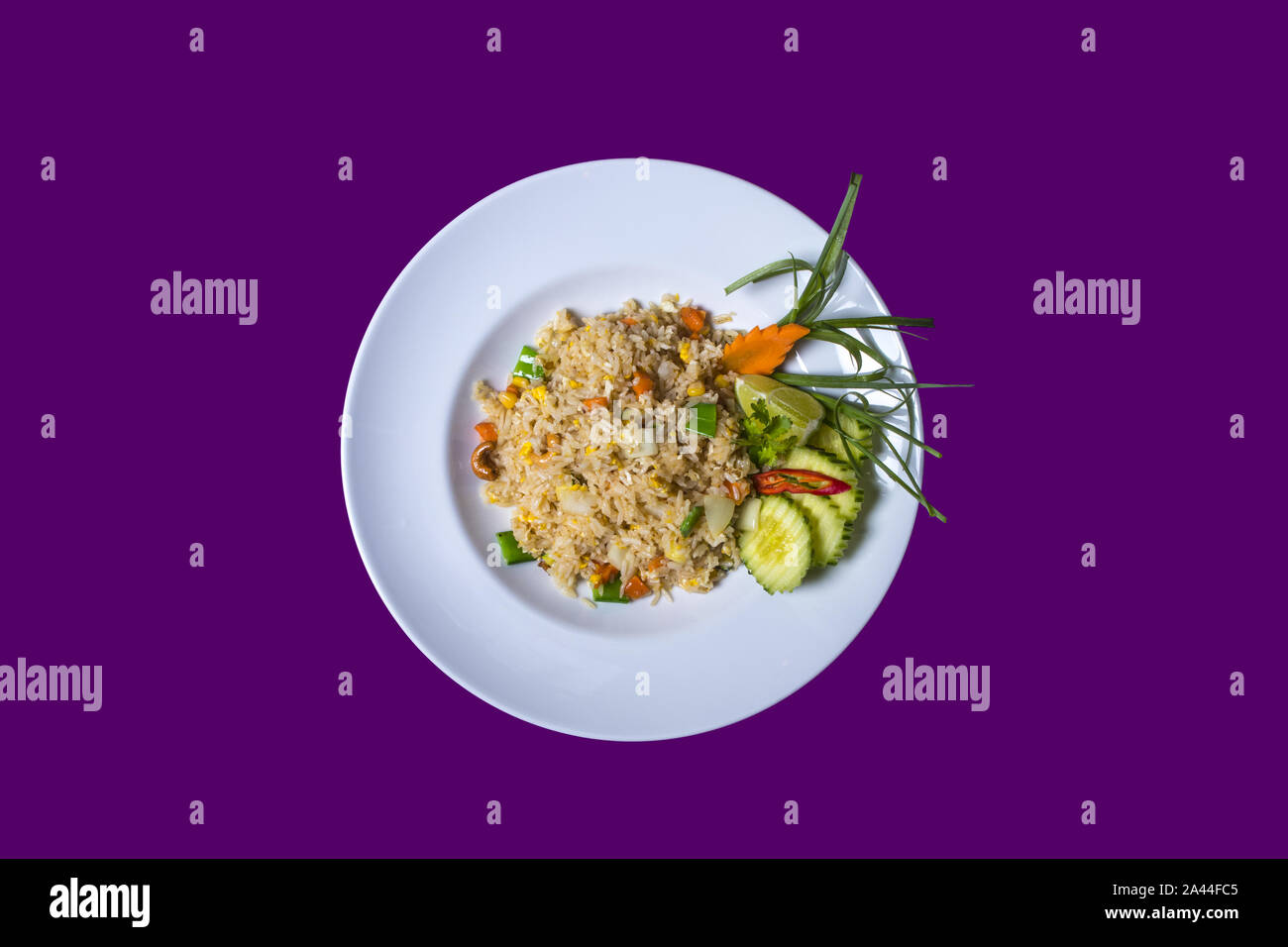 Asian cuisine plates fried hi-res stock photography and images - Alamy