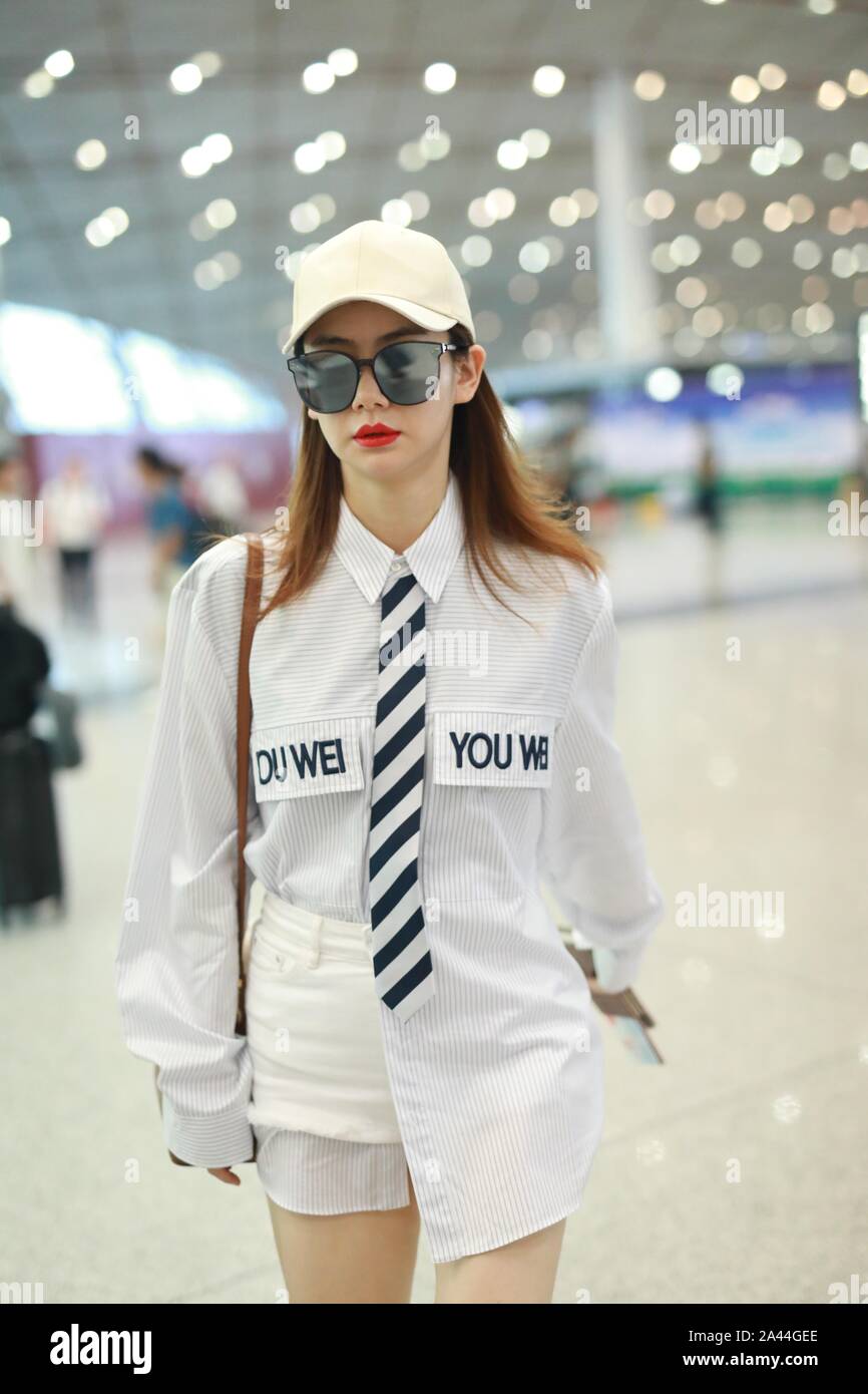 Qi Wei, also known as Stephy Qi, a Chinese singer and actress, appear ...