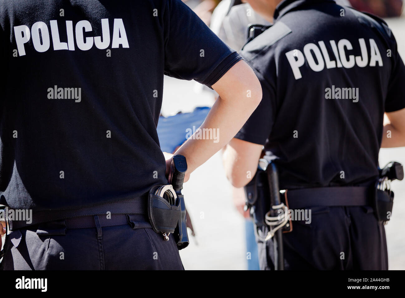 Polish police uniform hi-res stock photography and images - Alamy