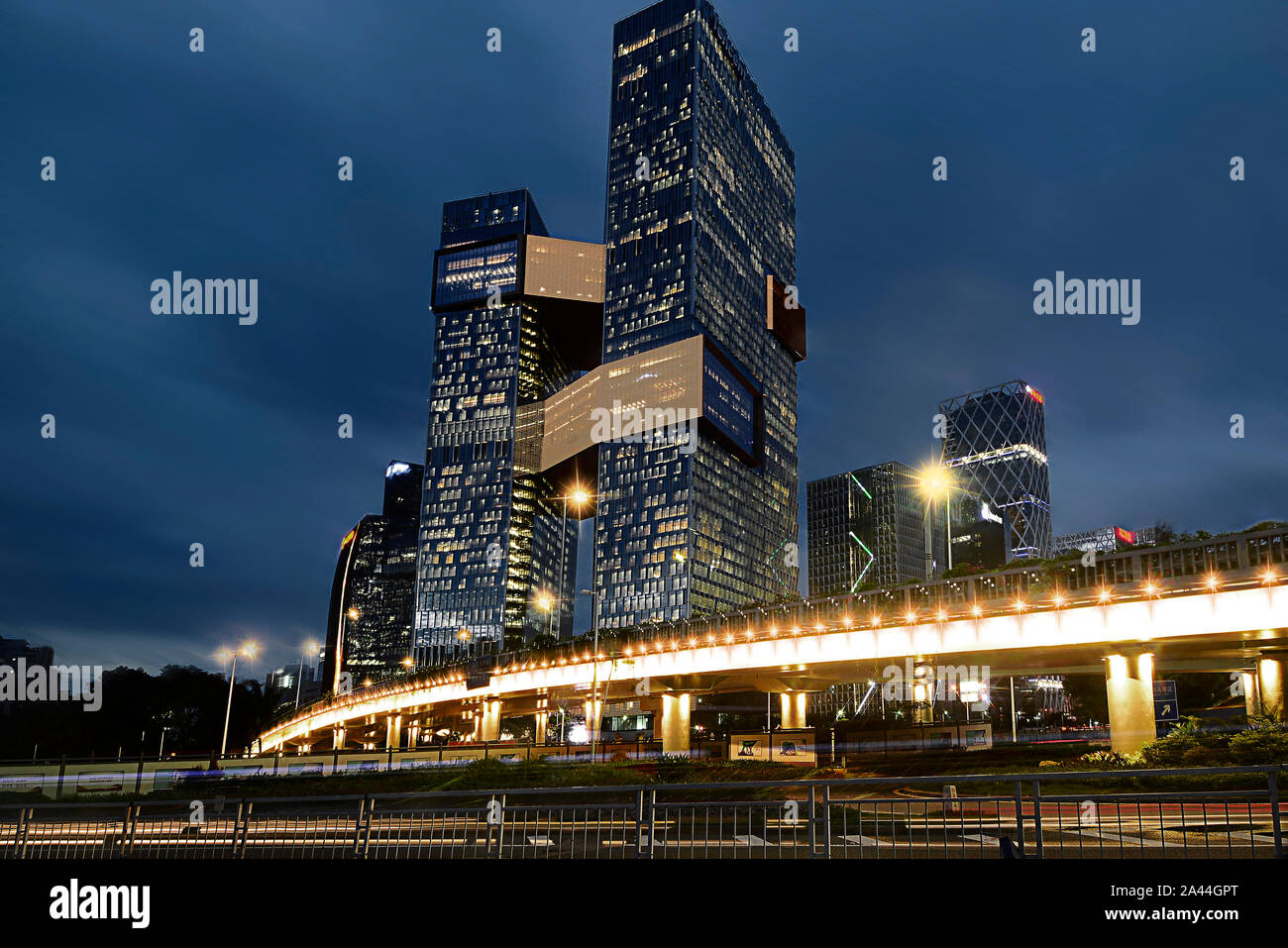 --FILE--View of the headquarters of Tencent in Shenzhen city, south ...