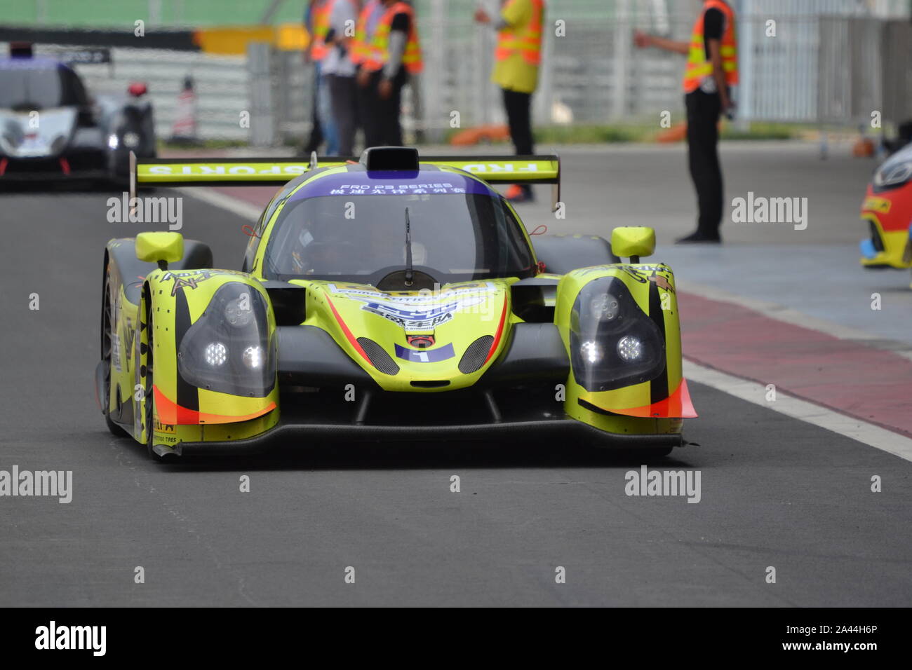 Picture of the racing car of Hong Kong singer, dancer and actor Aaron ...