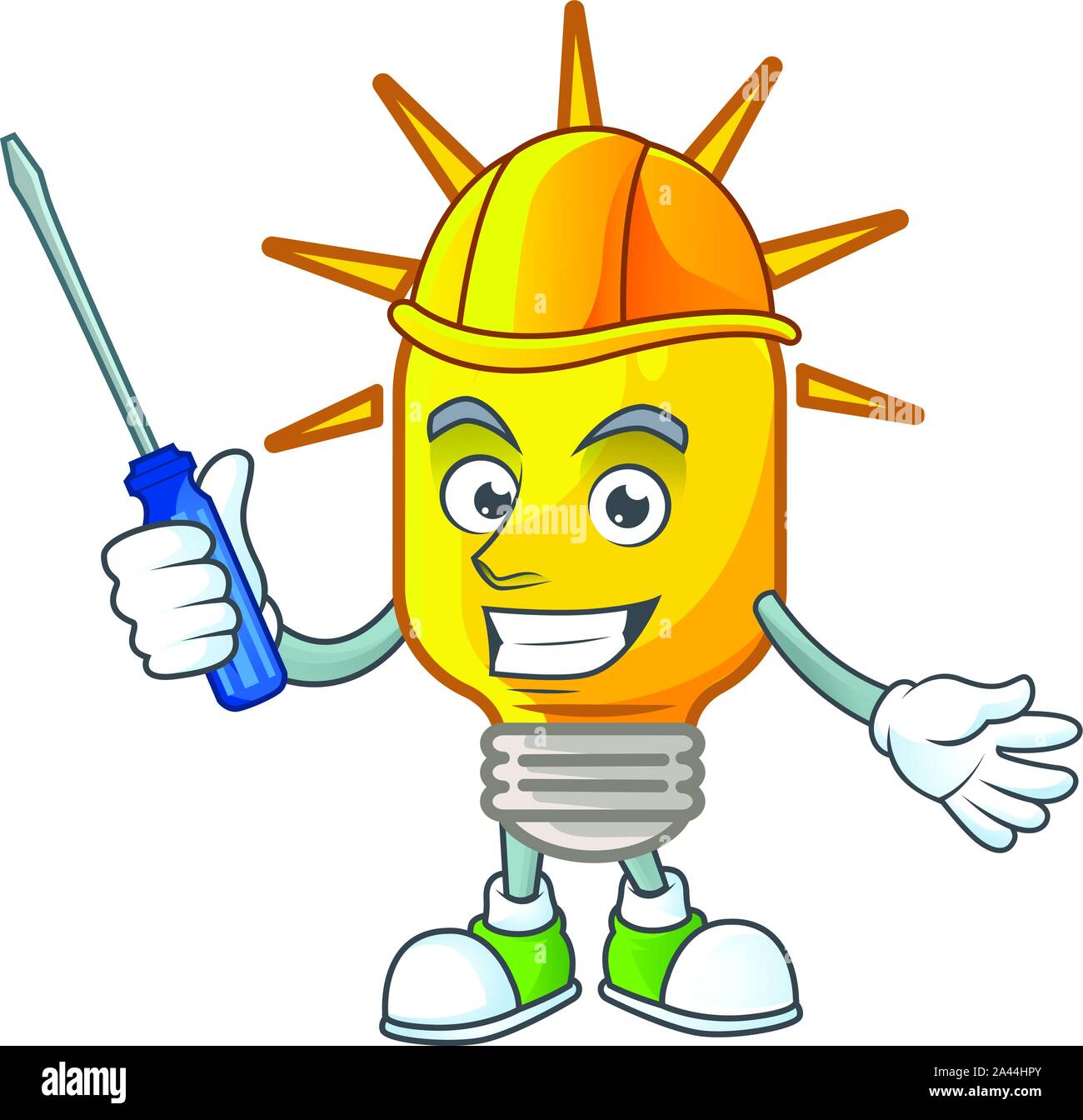 Automotive lamp icon cartoon on white background Stock Vector Image ...