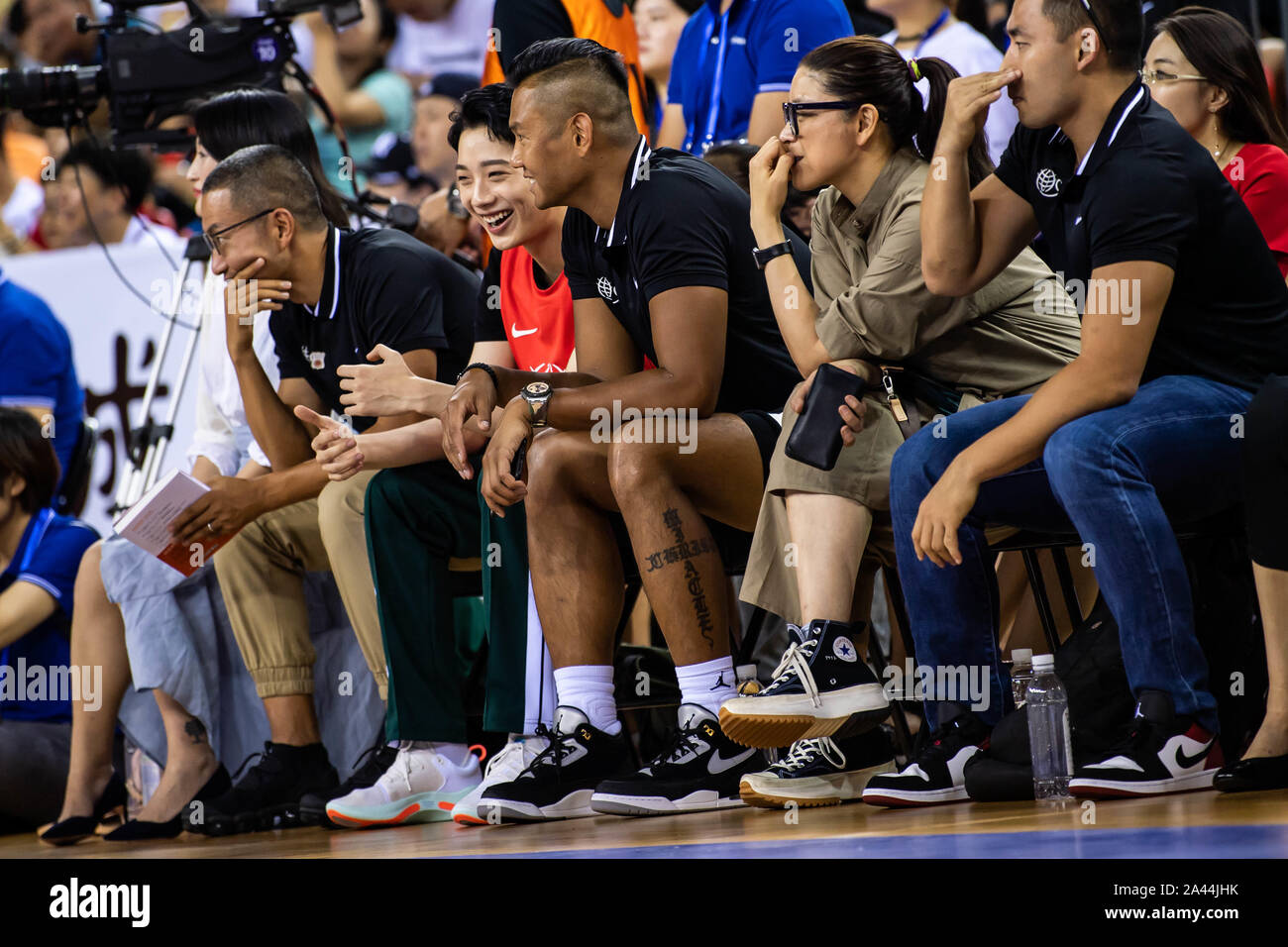 Taiwanese singer Lai Kuan-lin, also romanized as Lai Guan-lin, and a ...
