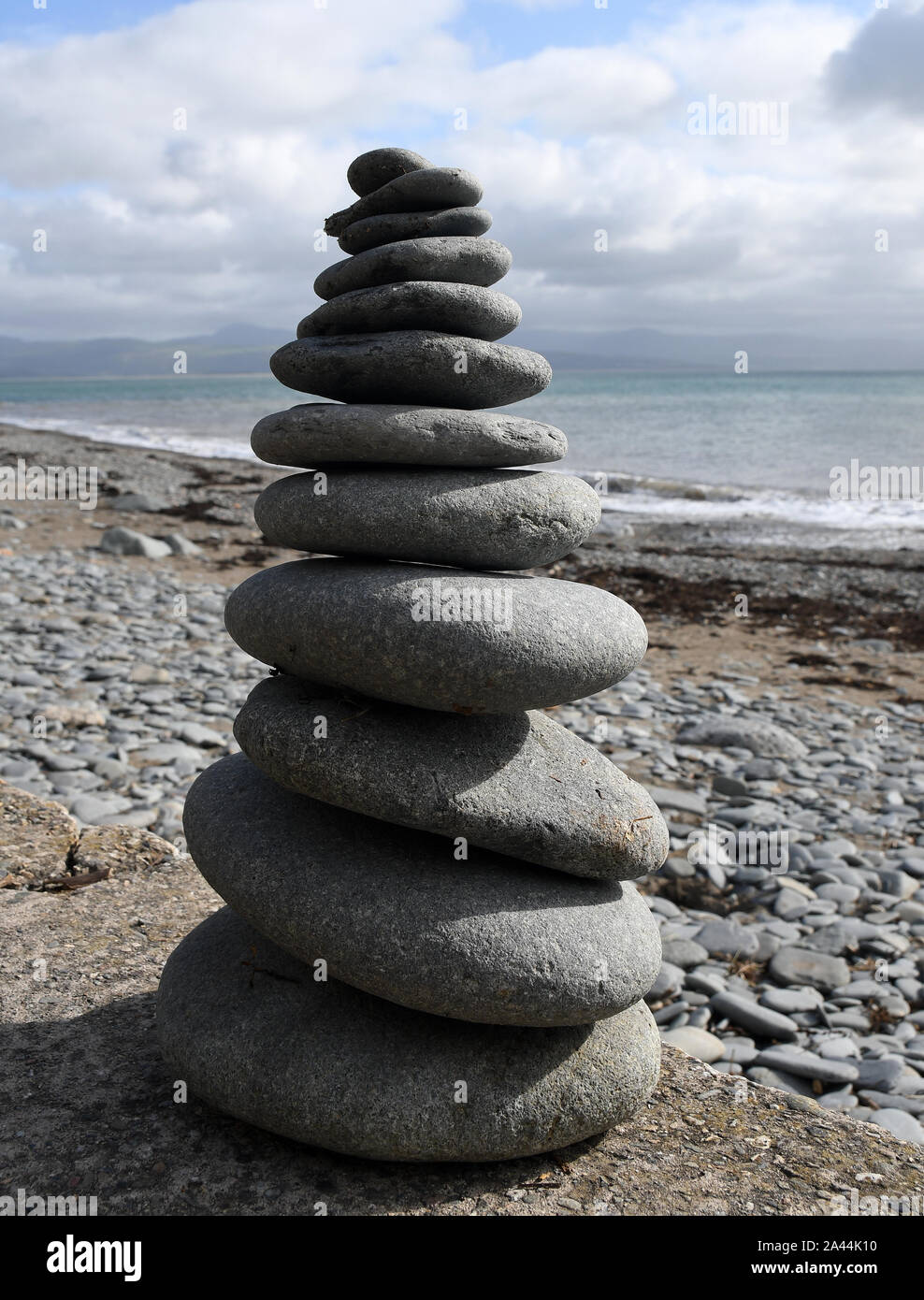 Stones on beach Stock Photo - Alamy