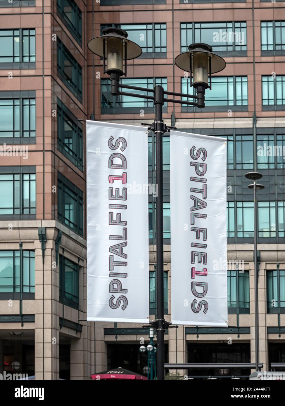 LONDON, UK - SEPTEMBER 16, 2018: New Offices with signs in the ...